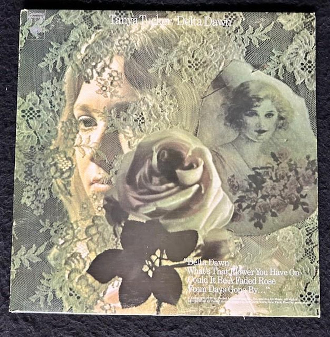 1972 Tanya Tucker - Delta Dawn Album - Etsy
