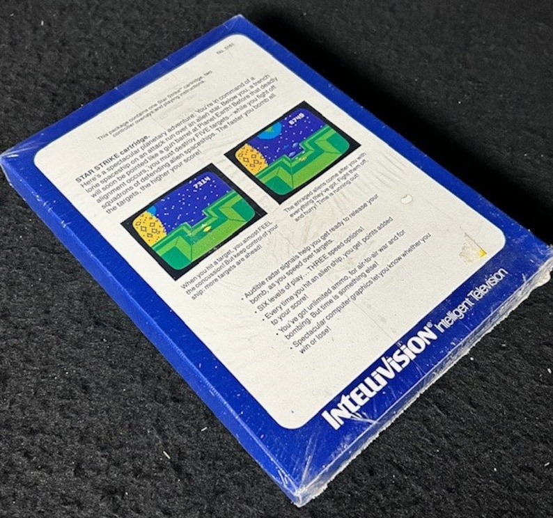 Assorted Vintage Intellivision Games - SEALED - Etsy