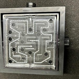 Vintage Marble Tilt Labyrinth Maze Game - Etsy