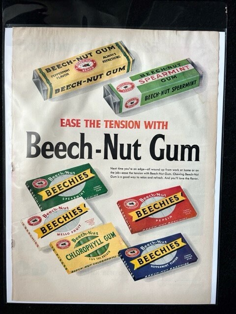 Beechnut Chew Flavors