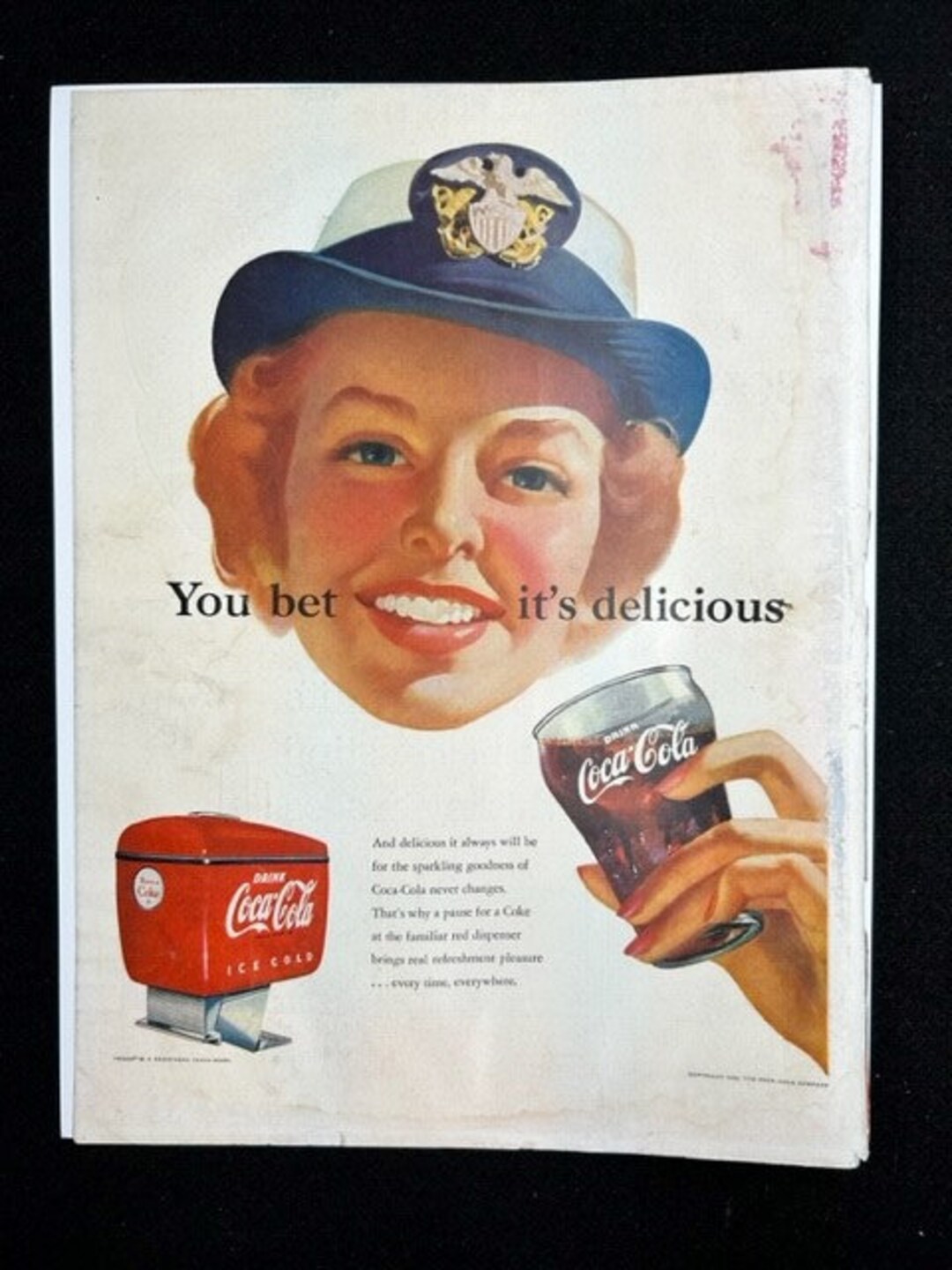Vintage Coca Cola Advertisements - Etsy