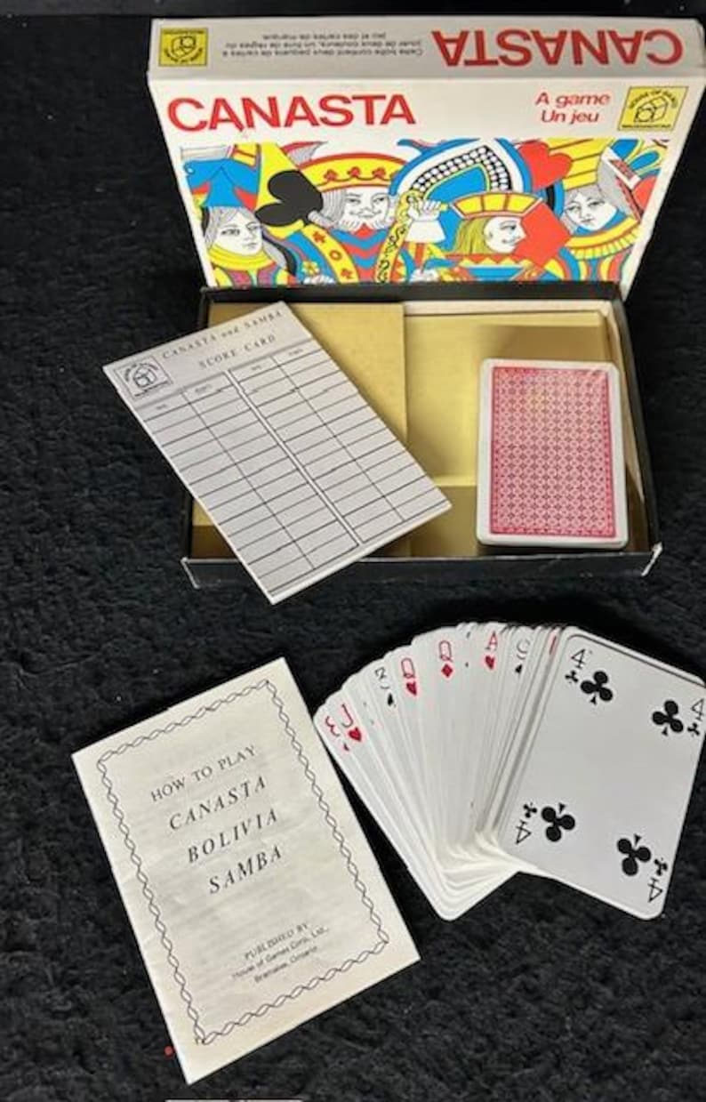 Canasta Game - Etsy