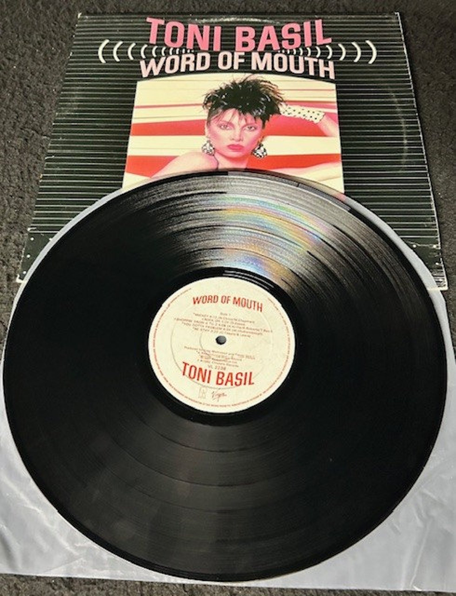 1982 Toni Basil - World of Mouth Vinyl Record - Etsy