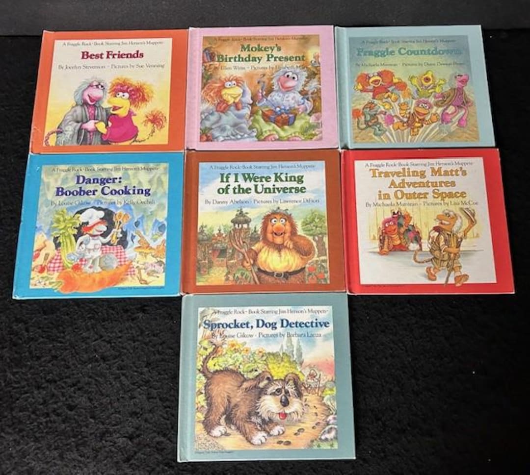 Assorted Selection of Fraggle Rocks Books - Etsy