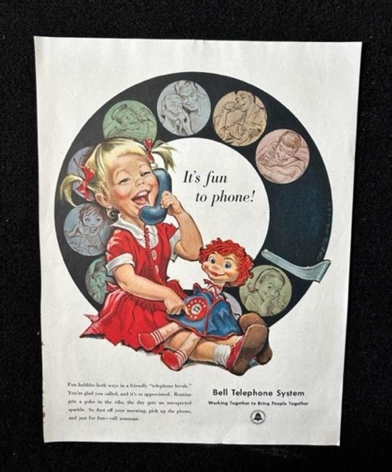 1958 Bell Telephone System Advertisement - Etsy