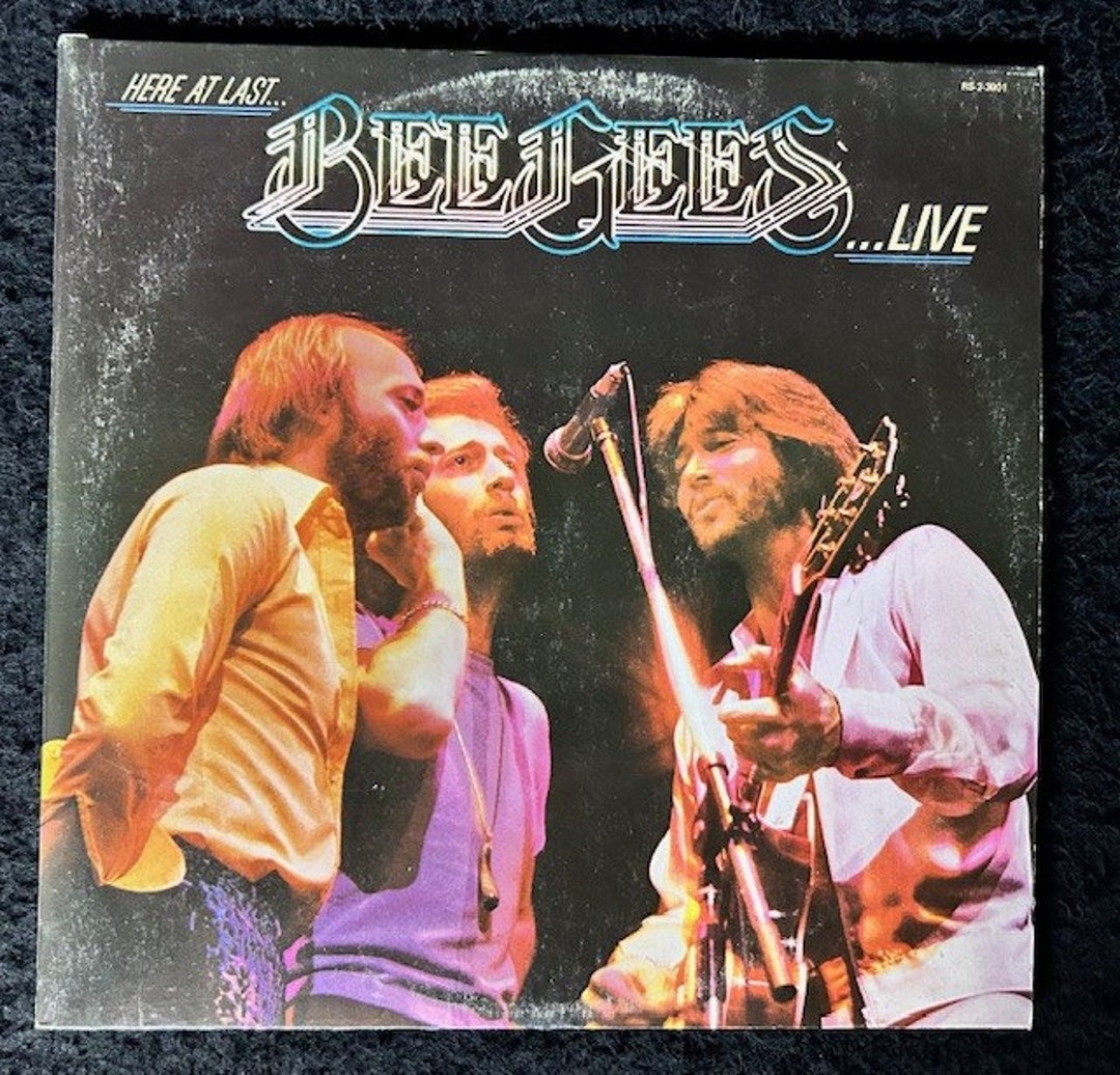 The Bee Gees - Here at Last...live Vinyl Record - Etsy