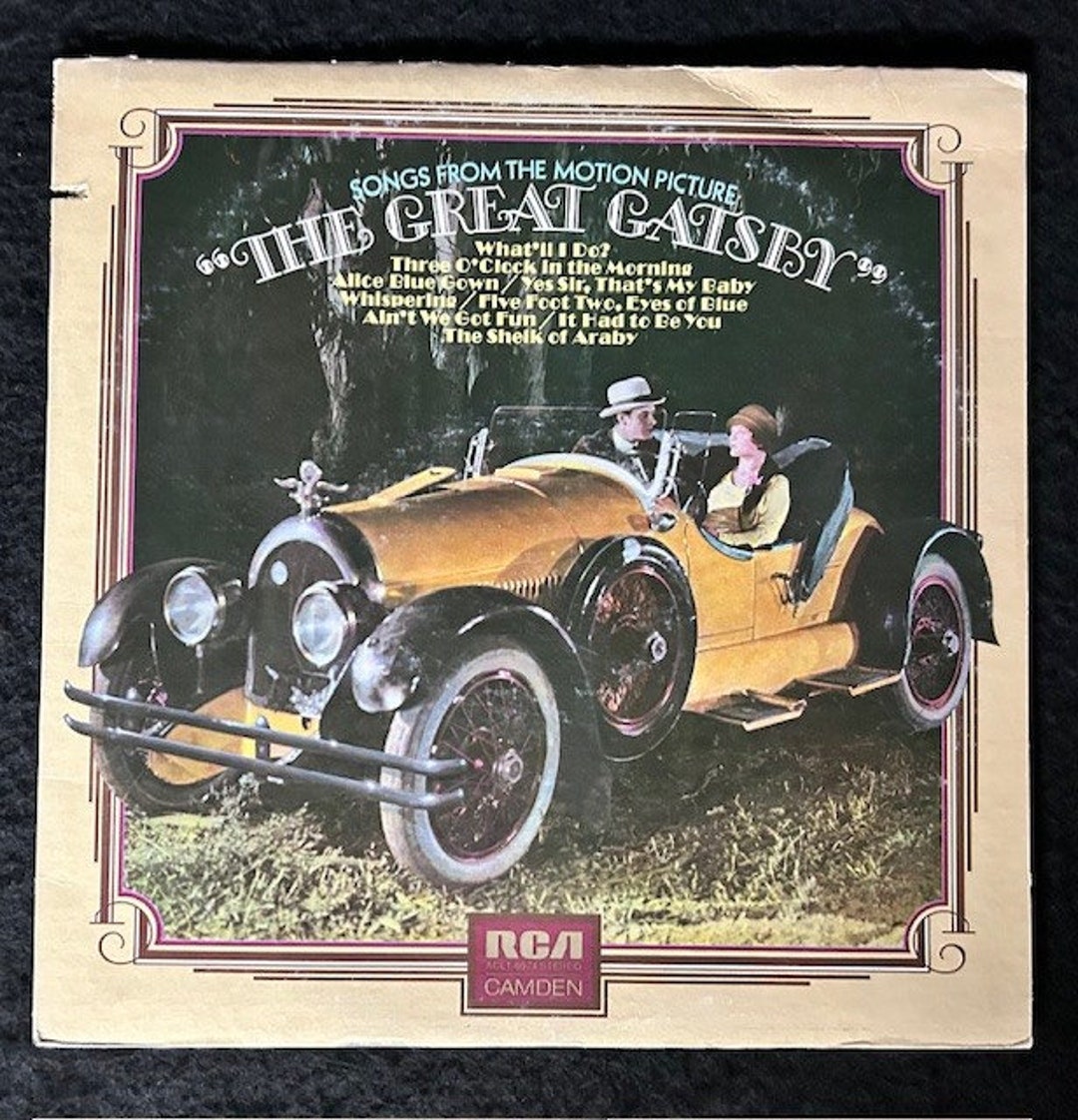 1974 the Great Gatsby Songs From the Motion Picture LP - Etsy