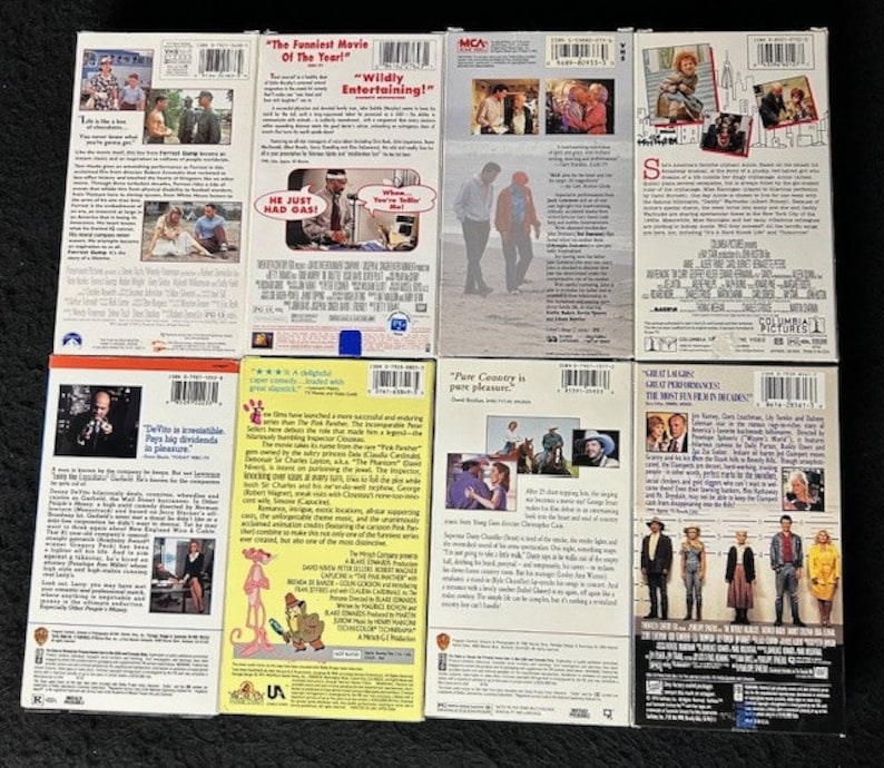 Assorted Vintage VHS Tapes - Tested - Etsy