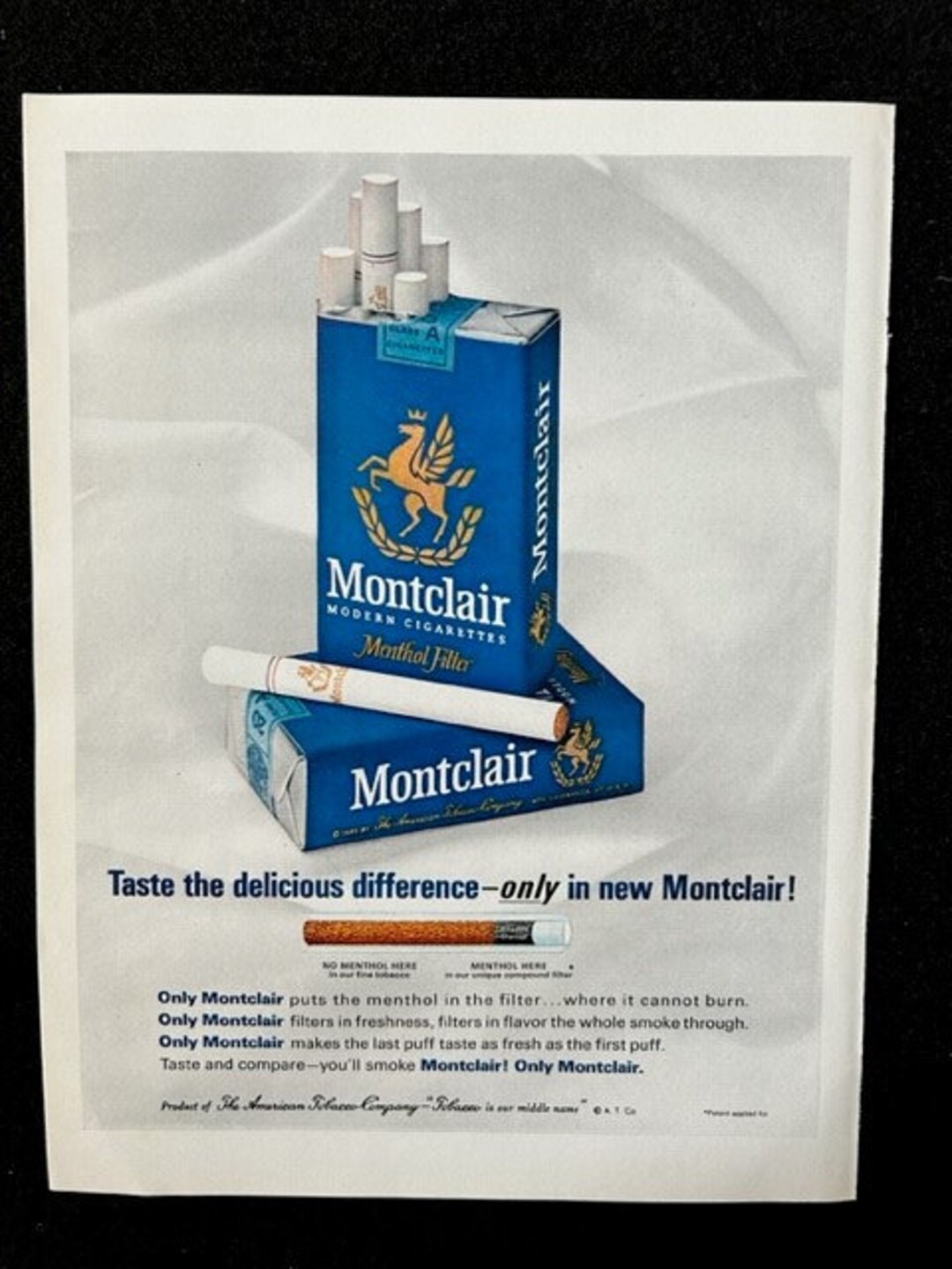 Vintage 1963 Montclair Magazine Advertisement - Etsy