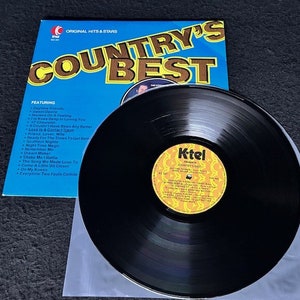 Assorted Vintage Country Compilation Vinyl Records - Etsy