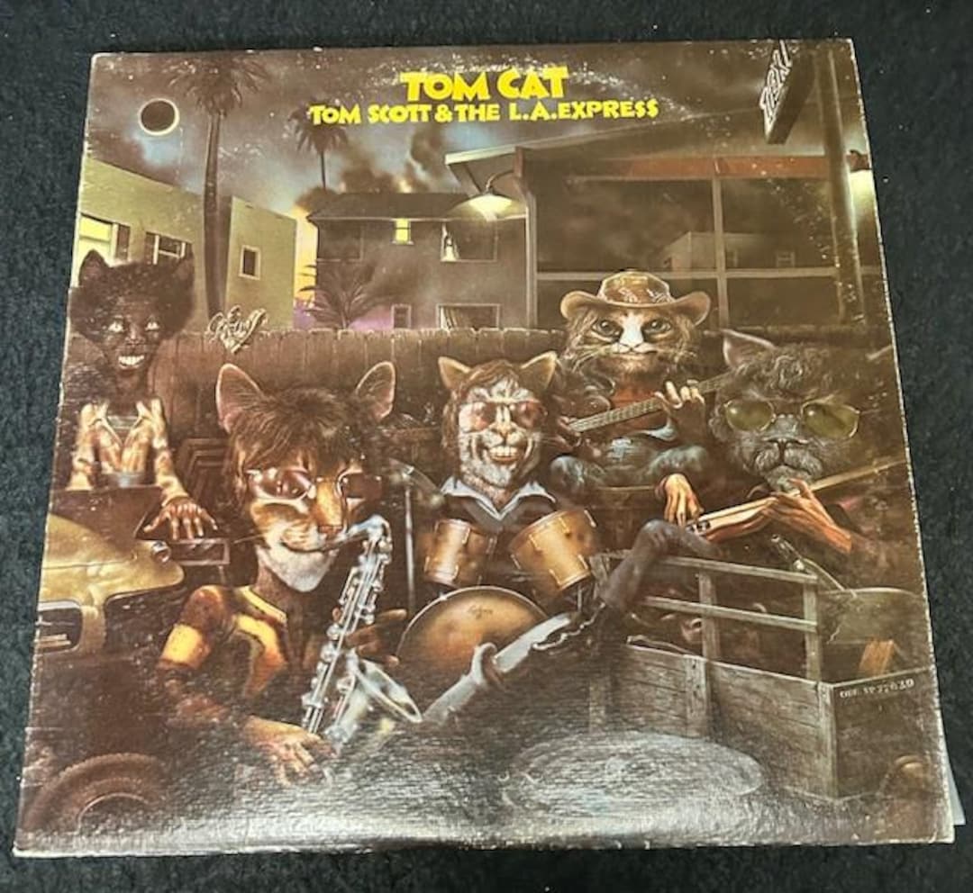 Tom Scott & the L.A. Express - Tom Cat LP - Etsy