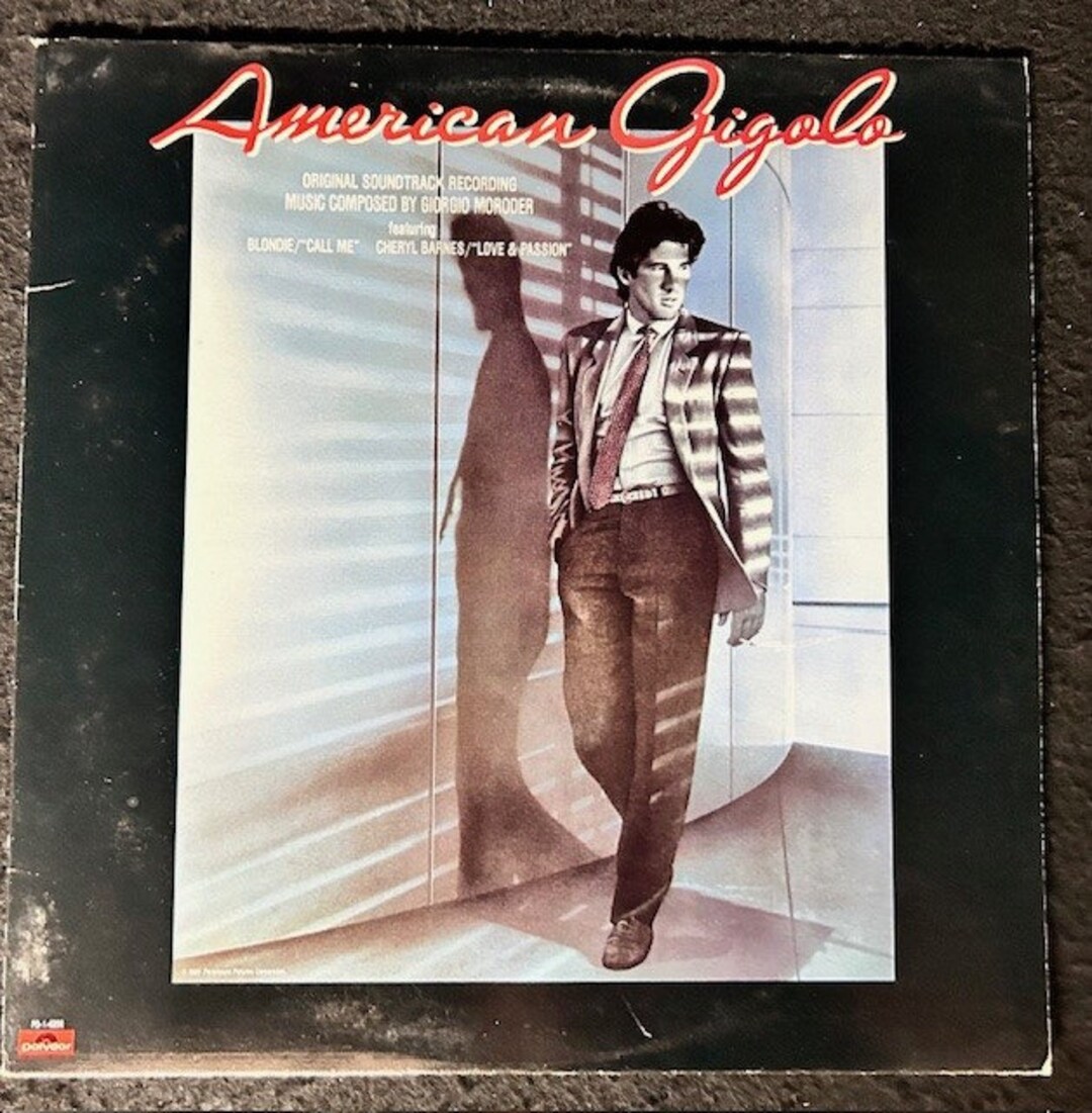1980 American Gigalo Original Soundtrack Vinyl Record - Etsy