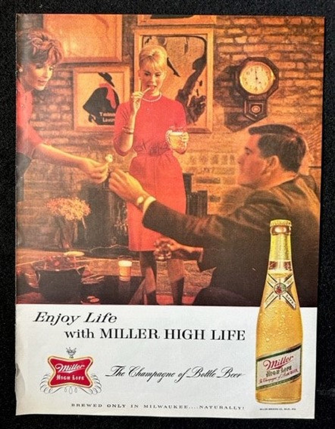 Original 1950/1960 Spirits Advertisements - Etsy