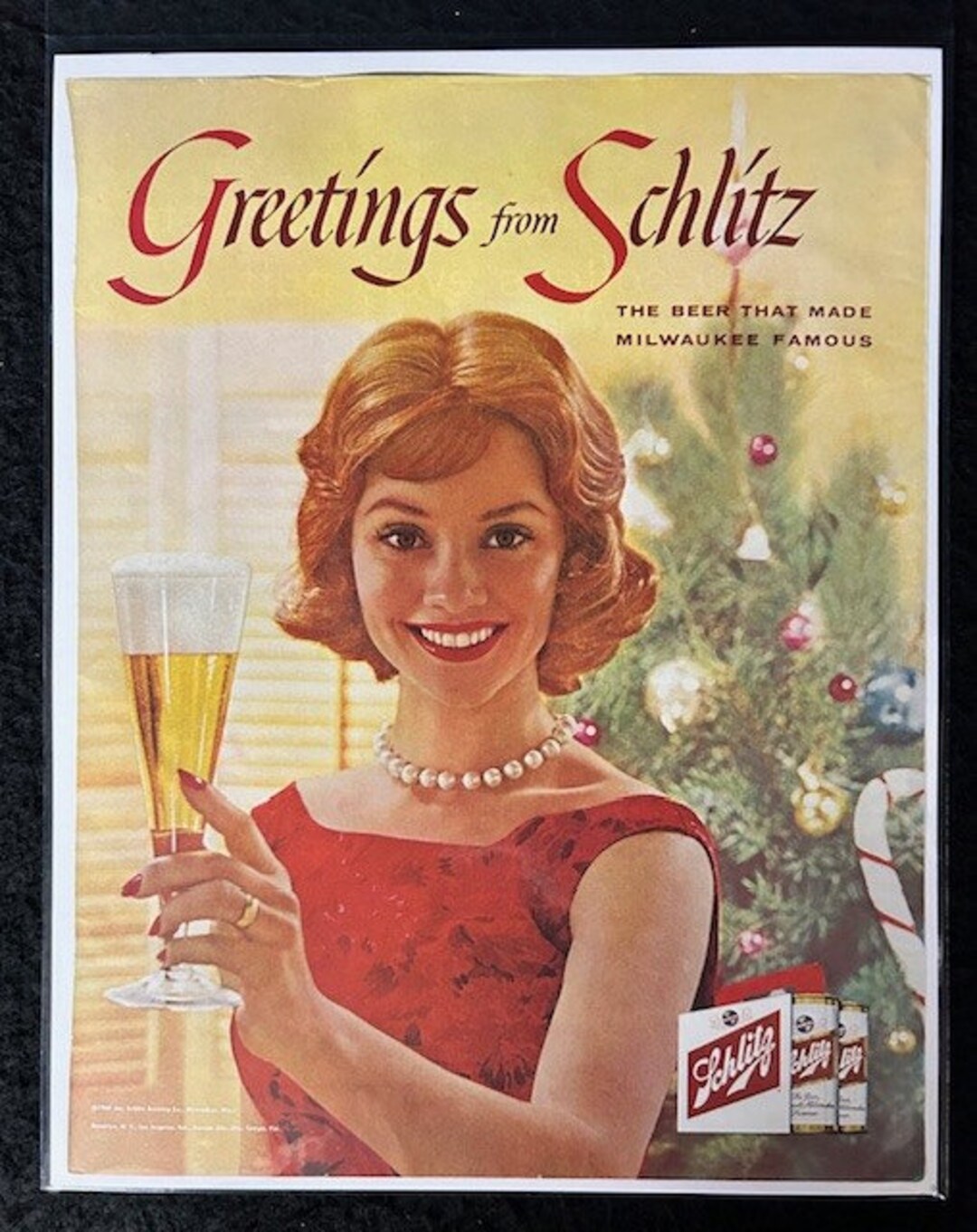 Assorted Original 1950 and 1960 Beer Advertisements - Etsy