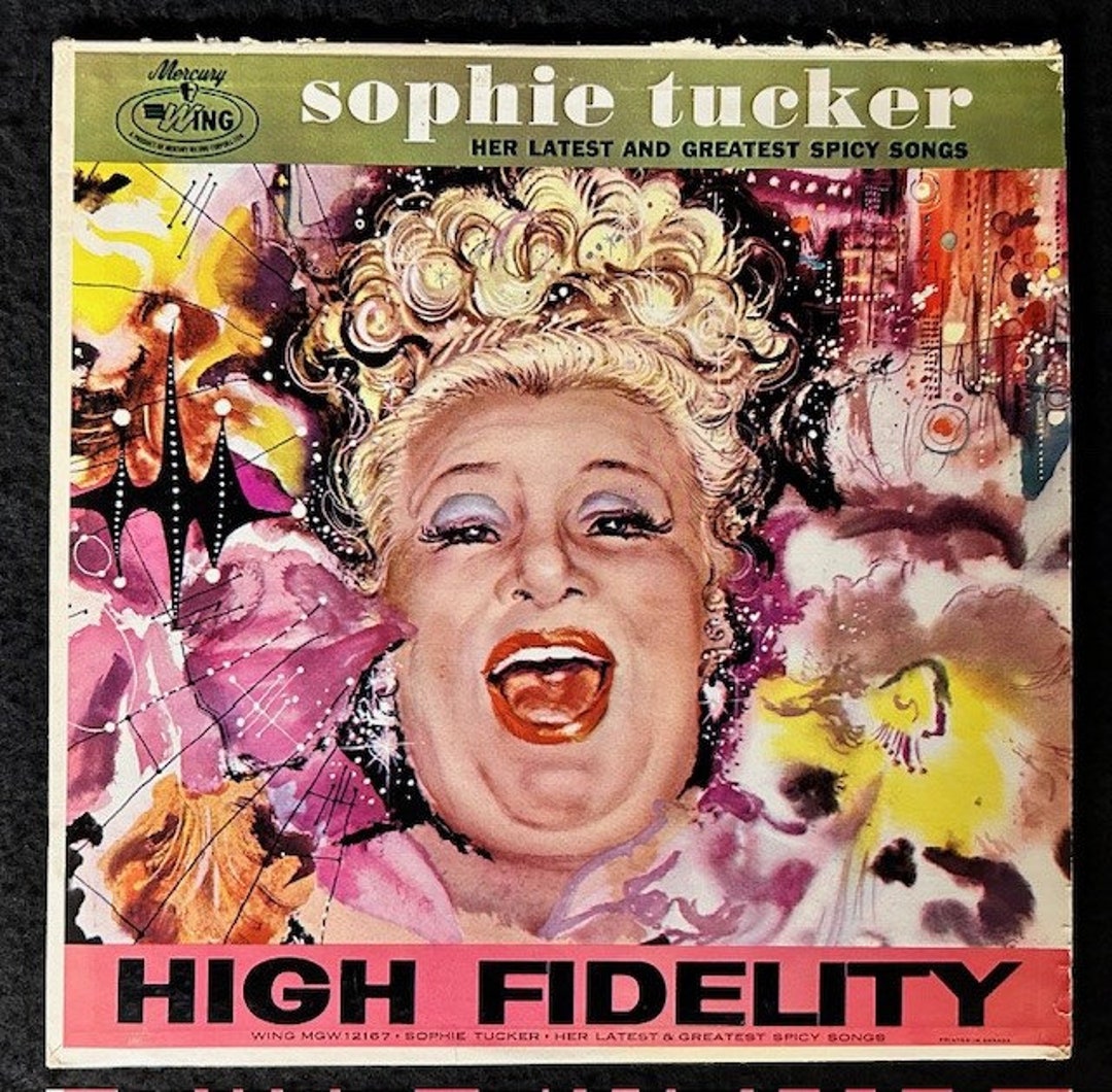 1964 Sophie Tucker - Her Latest and Greatest Spicy Songs LP - Etsy
