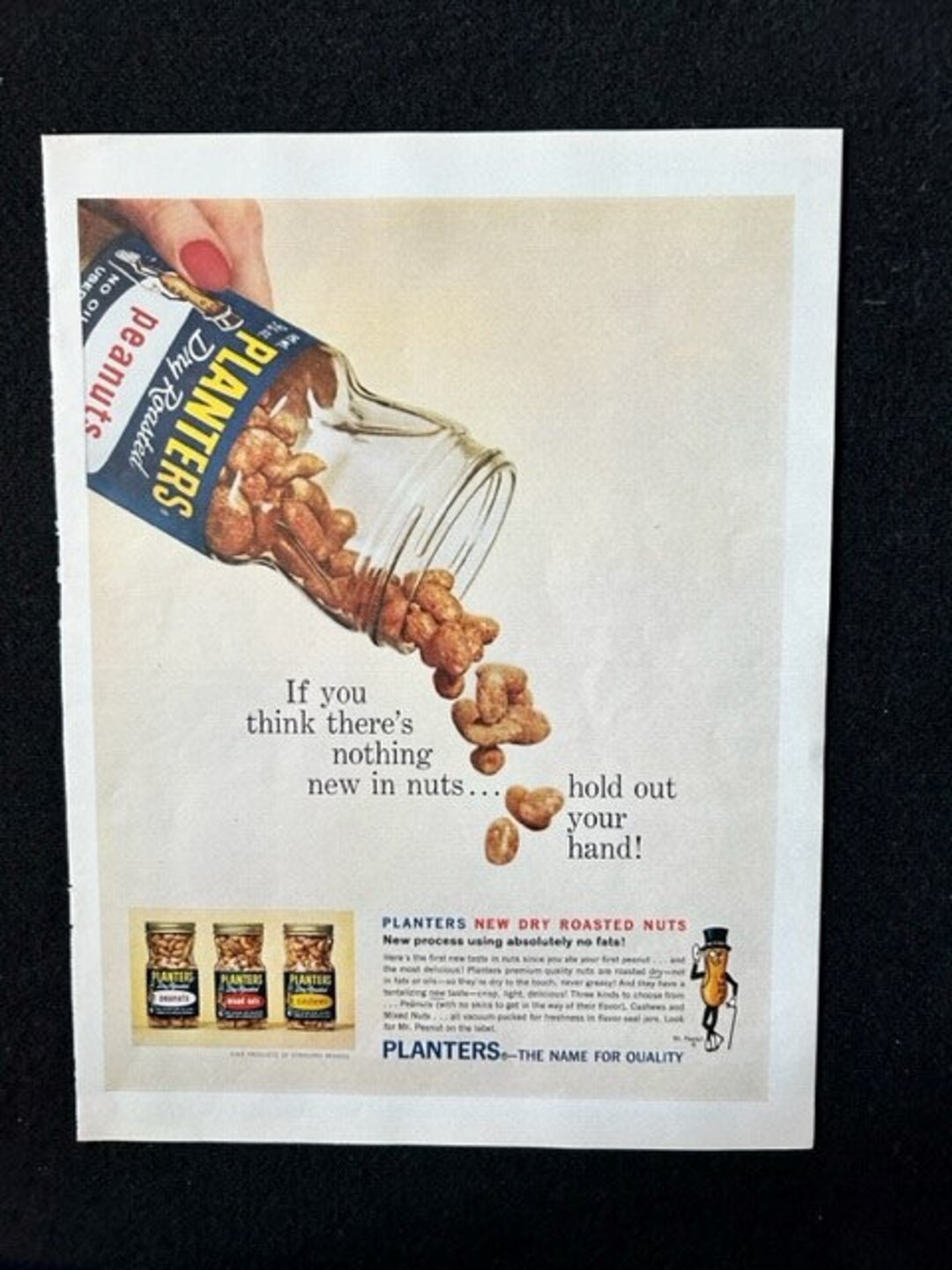 1967 Planters Peanuts Magazine Advertisement - Etsy