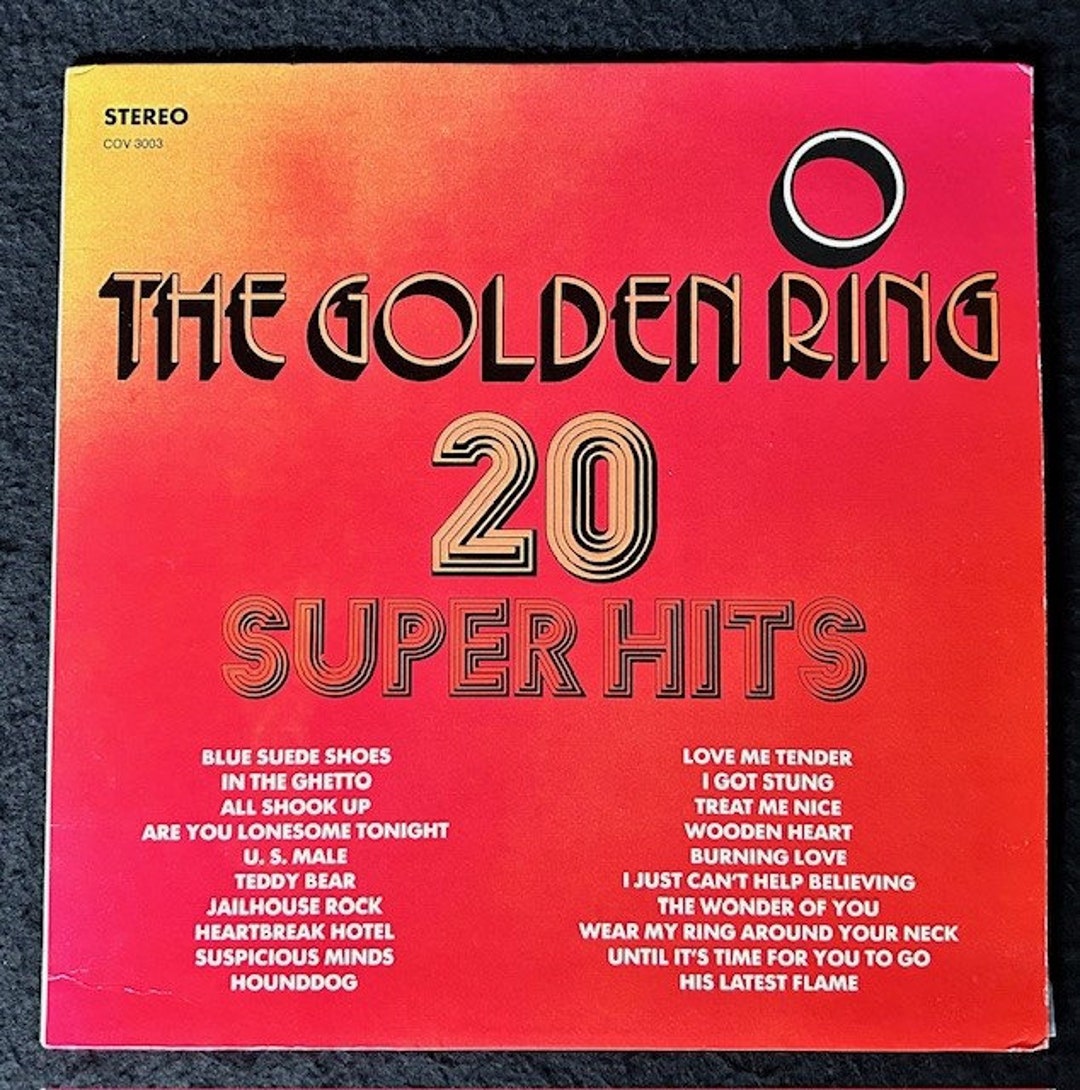 Vintage 1960's the Golden Ring Record - 20 Super Hits - Etsy