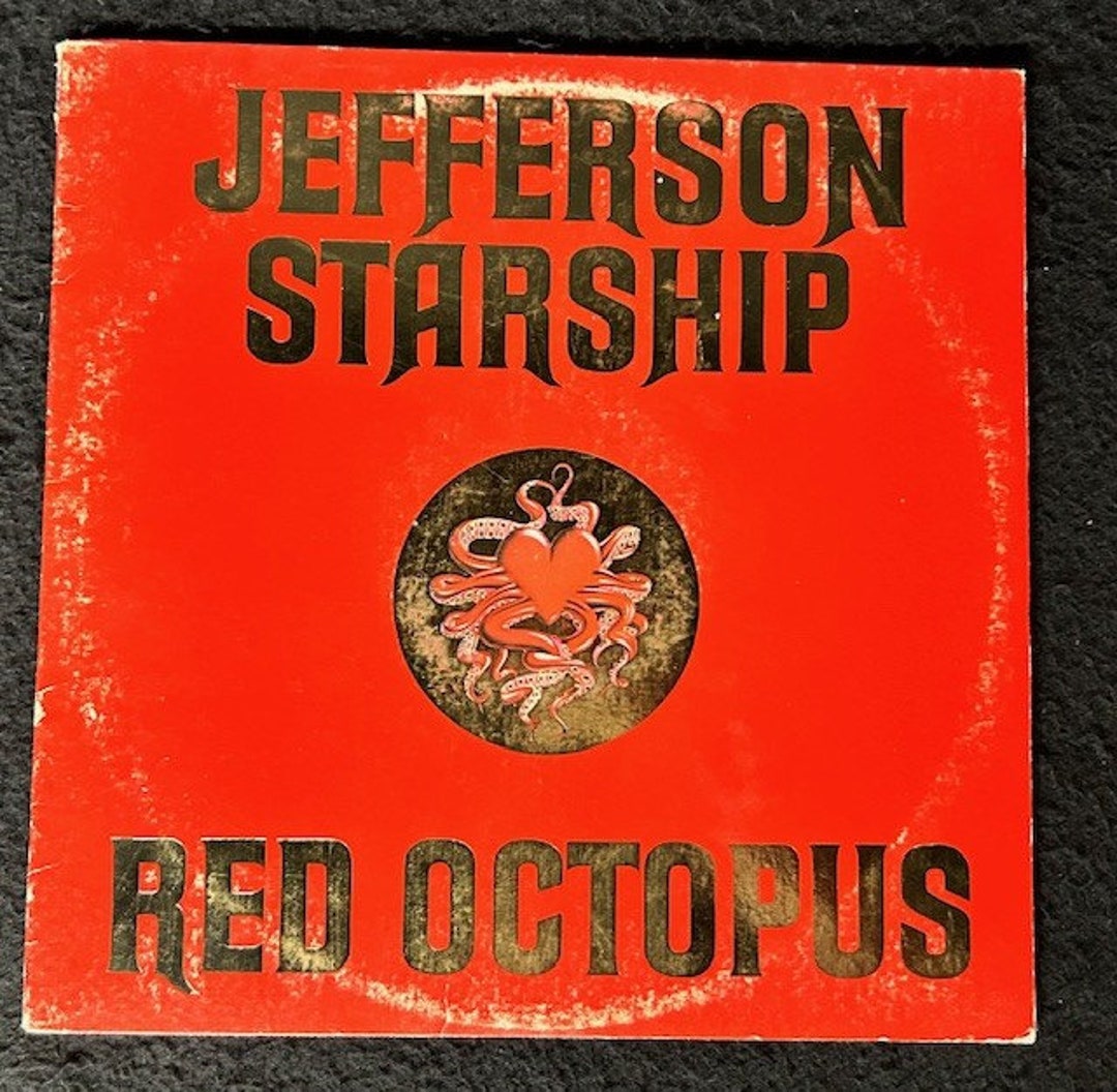 1975 Jefferson Starship - Red Octopus LP - Etsy