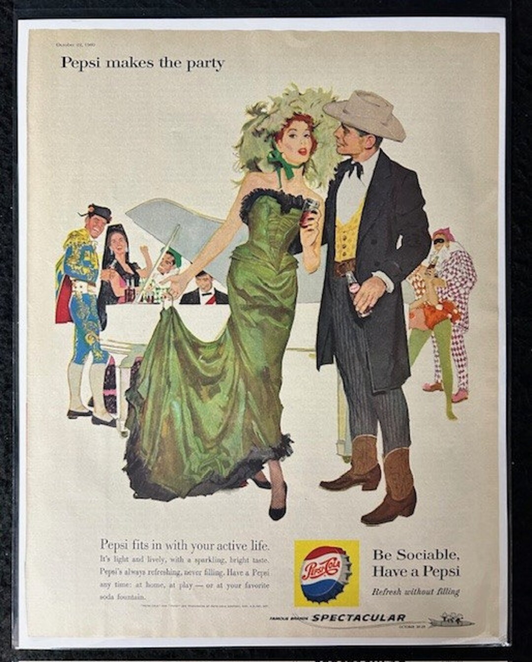 Vintage Original Pepsi Magazine Advertisements - Etsy