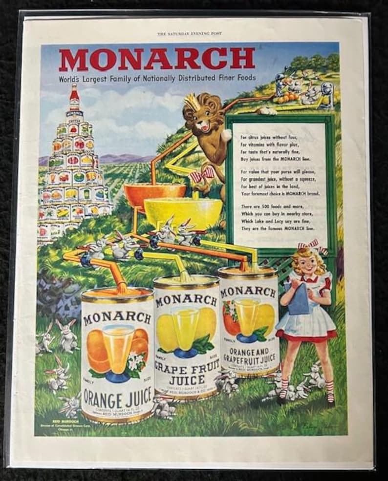 Vintage Original Assorted 1950's Magazine Advertisements - Etsy