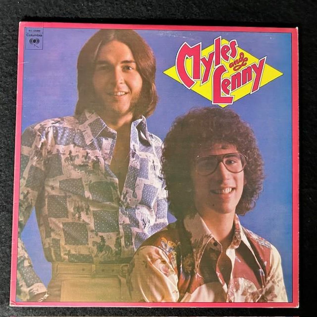 Vintage Myles and Lenny 1974 Album - Etsy