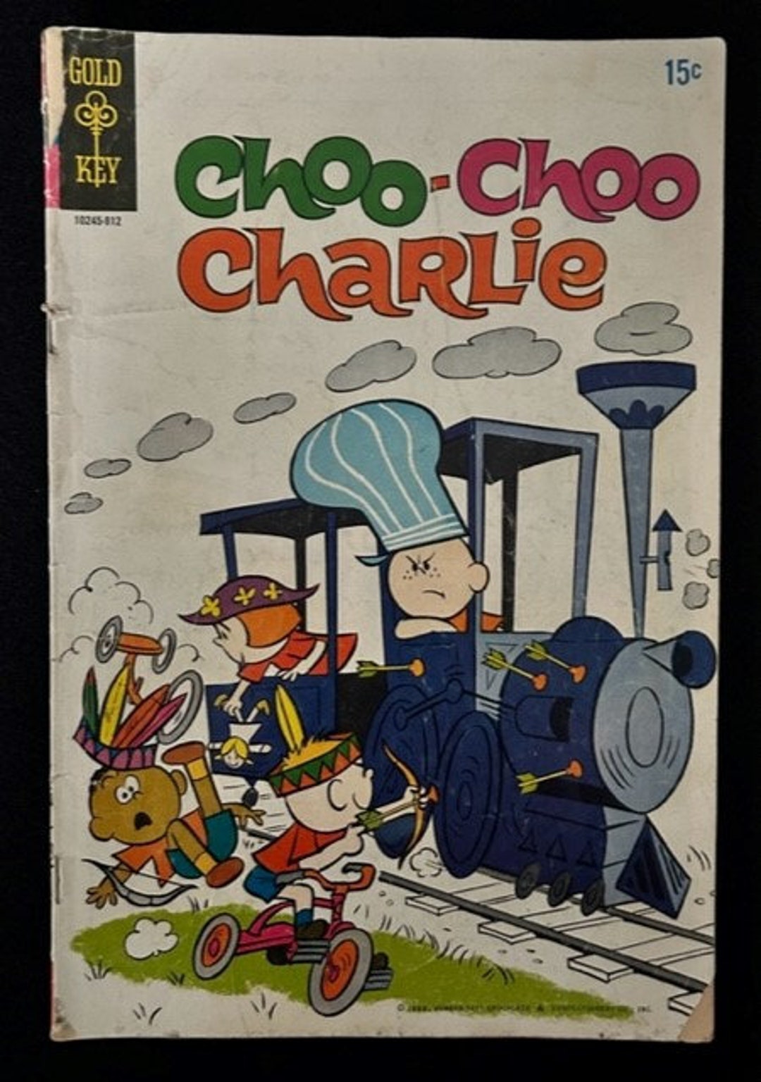 1969 Choo-choo Charlie Comic Book - Etsy