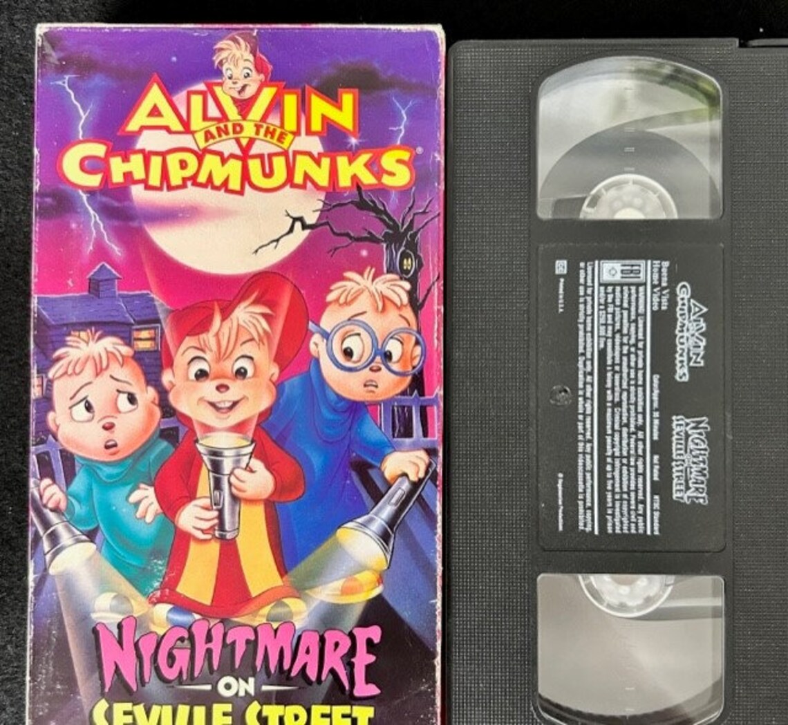 Set of Alvin and the Chipmunks VHS Tapes - Etsy