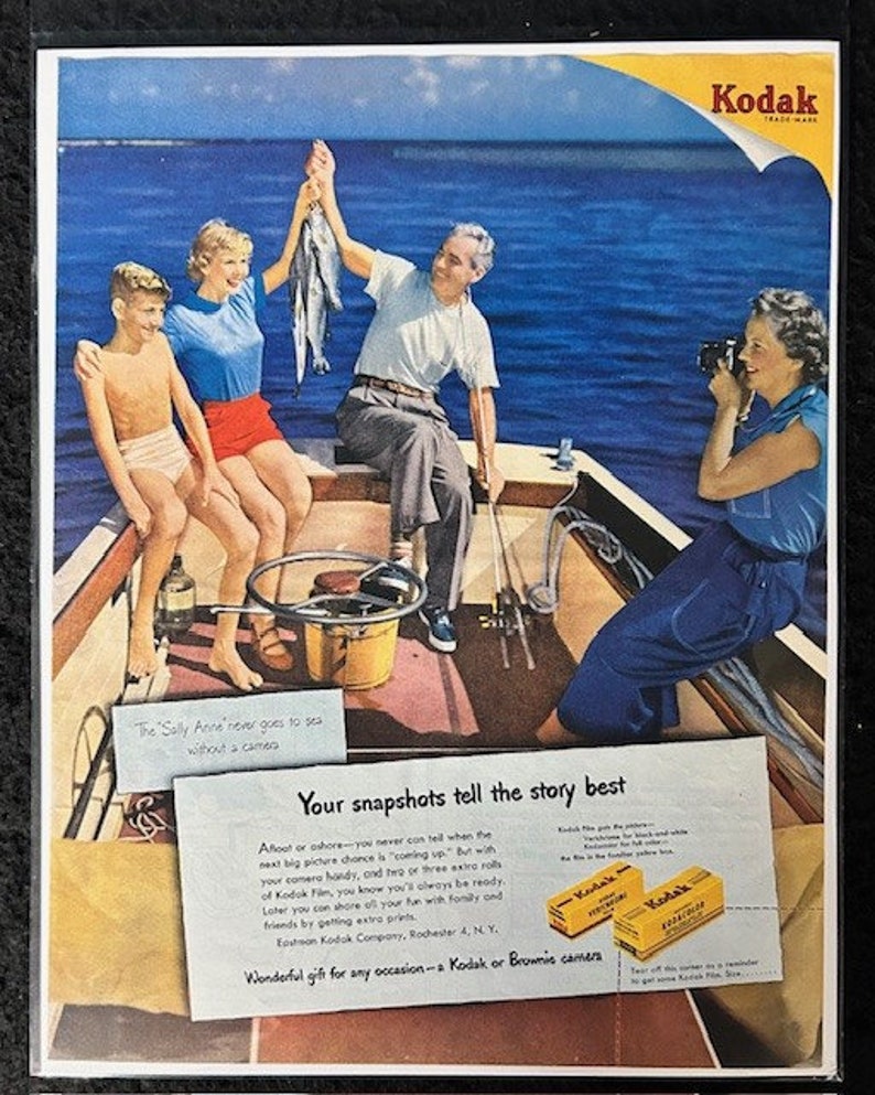 Vintage Original Assorted 1950's Magazine Advertisements - Etsy