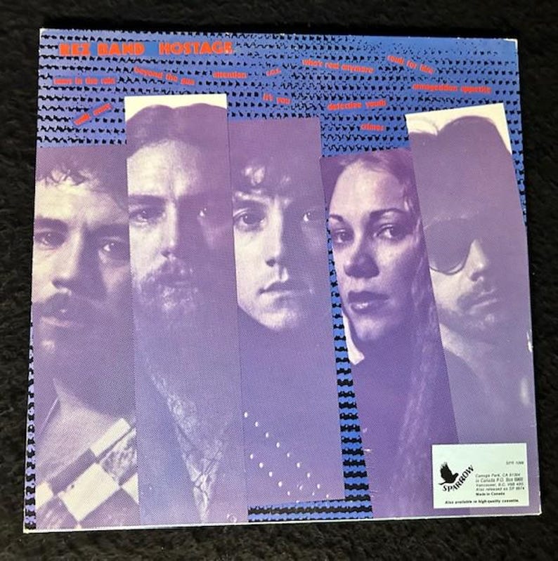 Rez Band - Hostage 1984 Album - Etsy