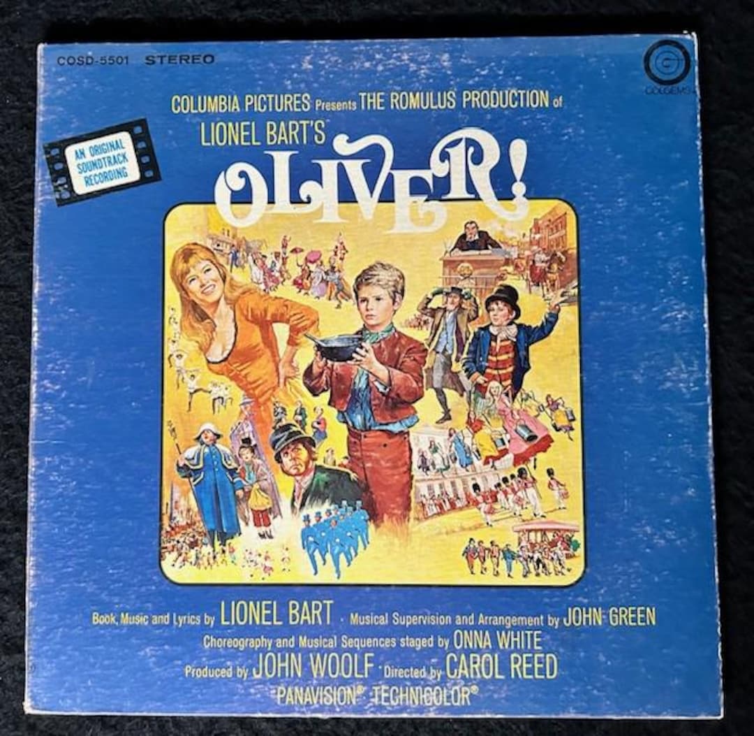 Lionel Bart's Oliver! an Original Soundtrack Recording Album - Etsy