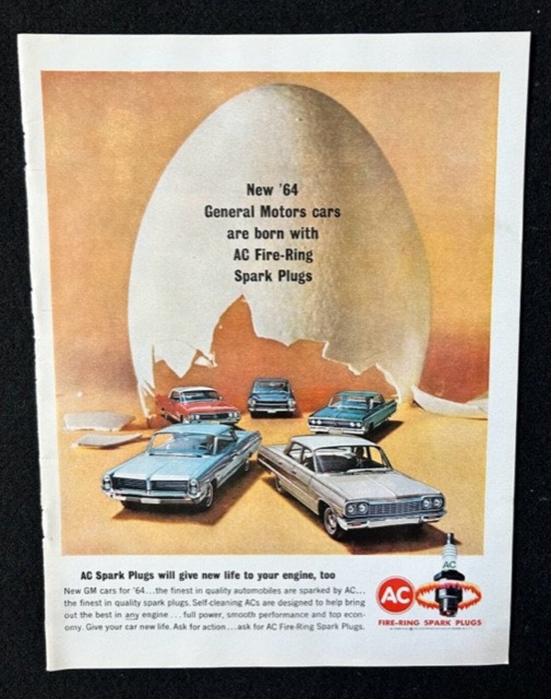 Various AC Spark Plug Advertisements - Etsy