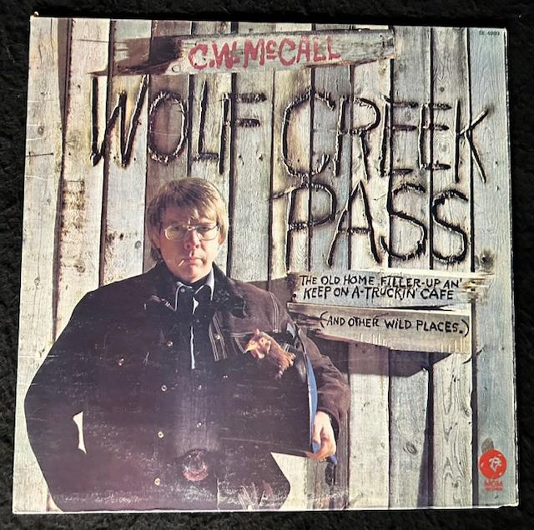 C.W. Mccall - Wolf Creek Pass Album - Etsy