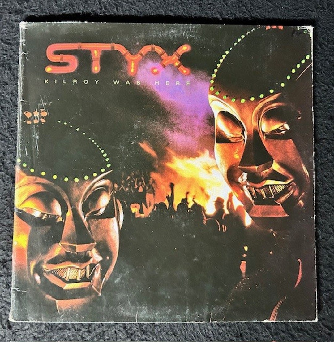 Vintage 1983 Styx - Kilroy Was Here Vinyl Record - Etsy