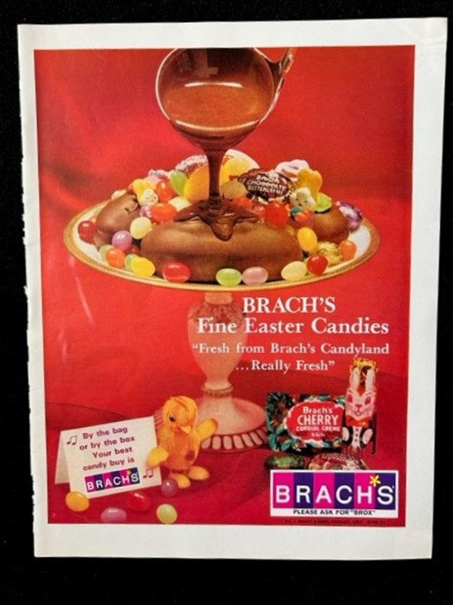 Assorted Vintage Brach's Chocolate Advertisements - Etsy