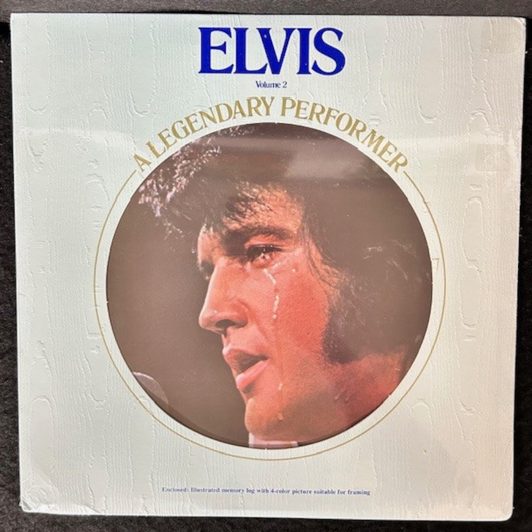 Elvis Volume 2 A Legendary Performer SEALED - Etsy