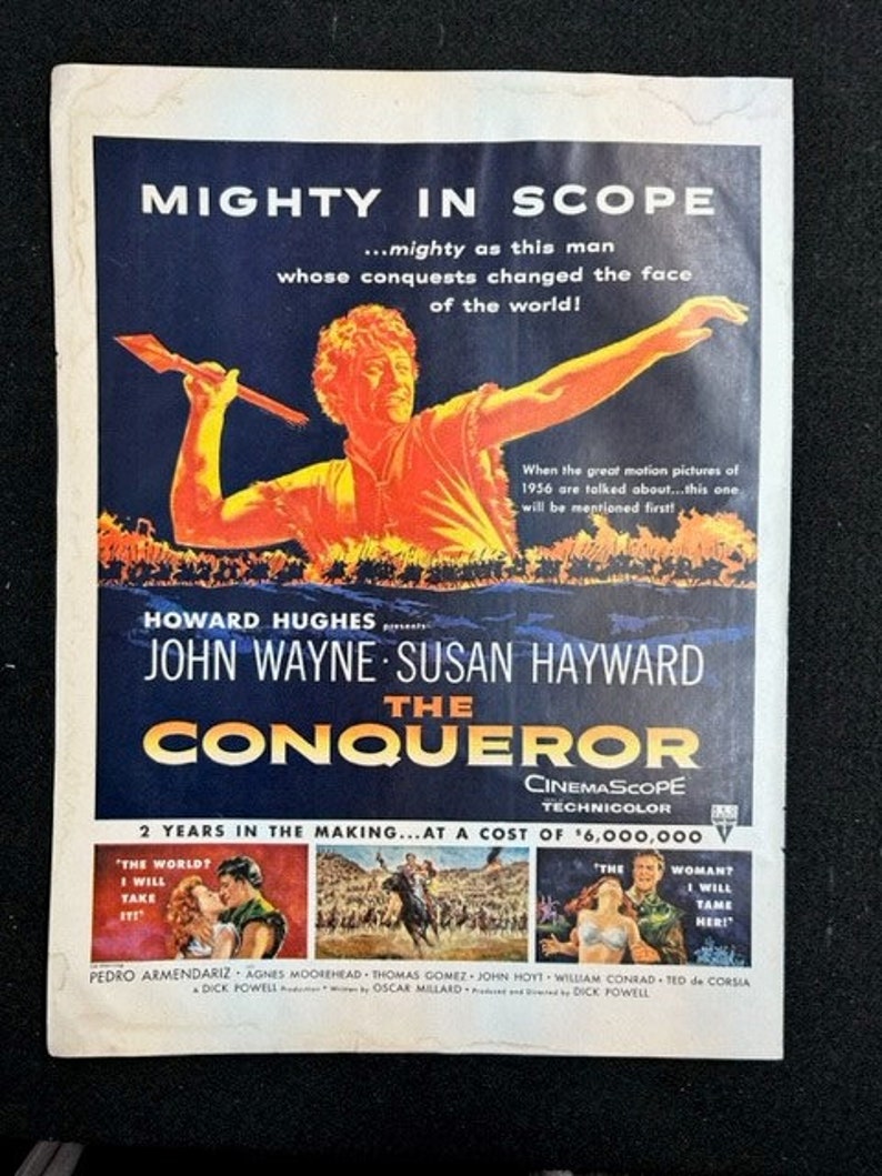 Vintage 1956 the Conqueror Magazine Ad - Etsy