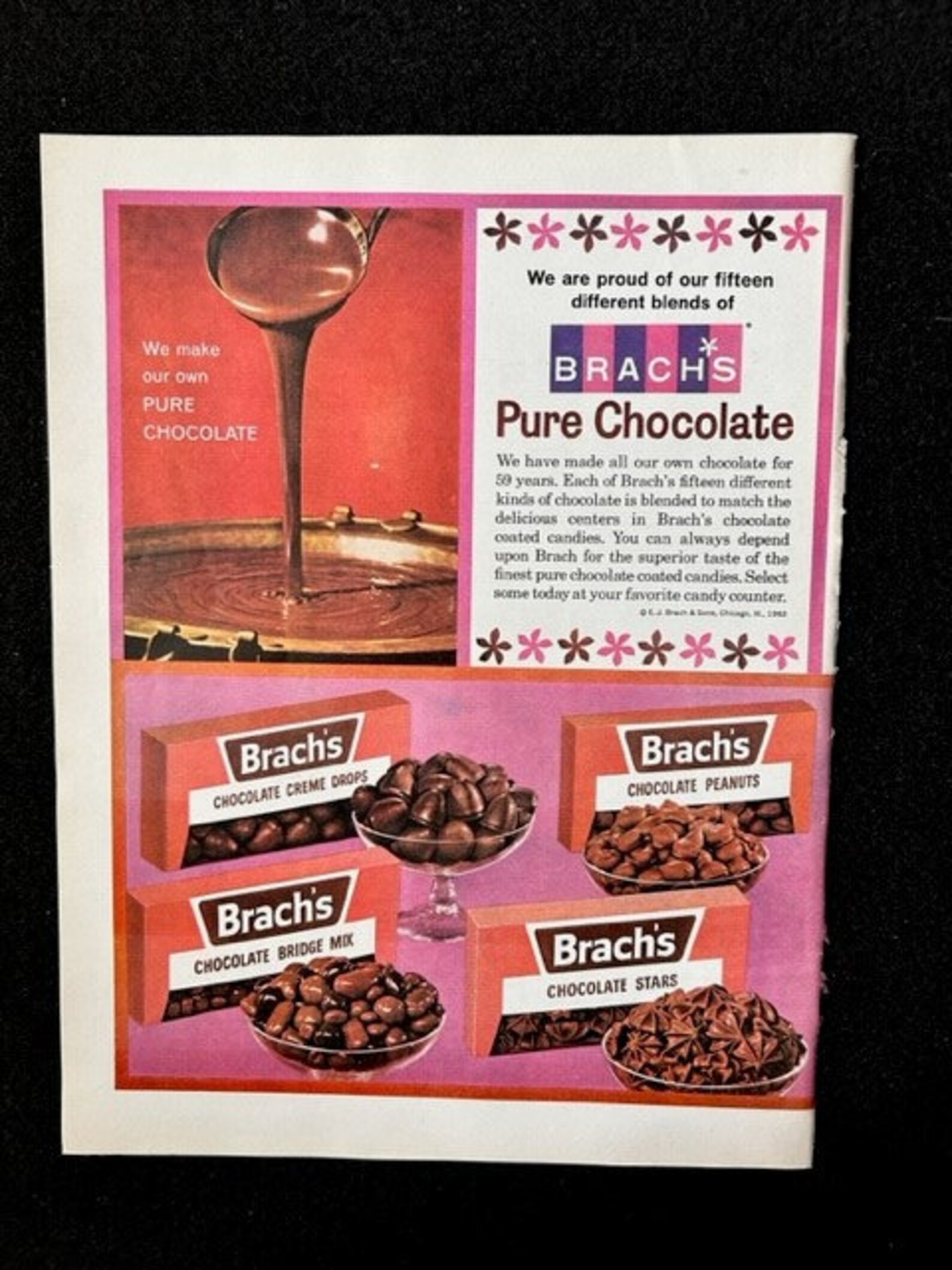 Assorted Vintage Brachs Chocolate Advertisements Etsy 1357