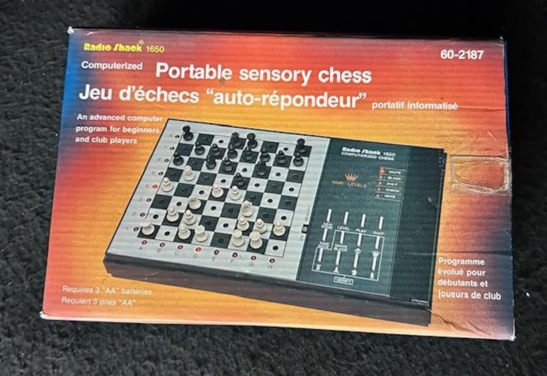 Radio Shack 1650 Portable Sensory Chess - Etsy