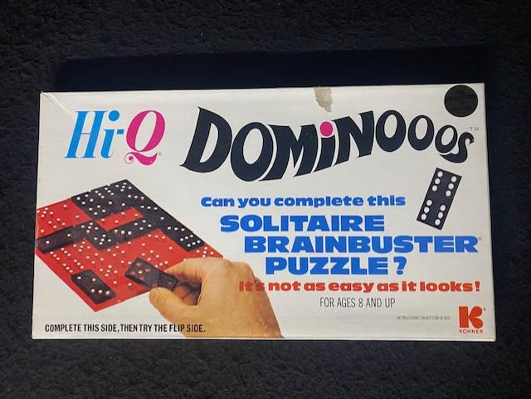 1972 Hi-q Dominooos Game - Etsy
