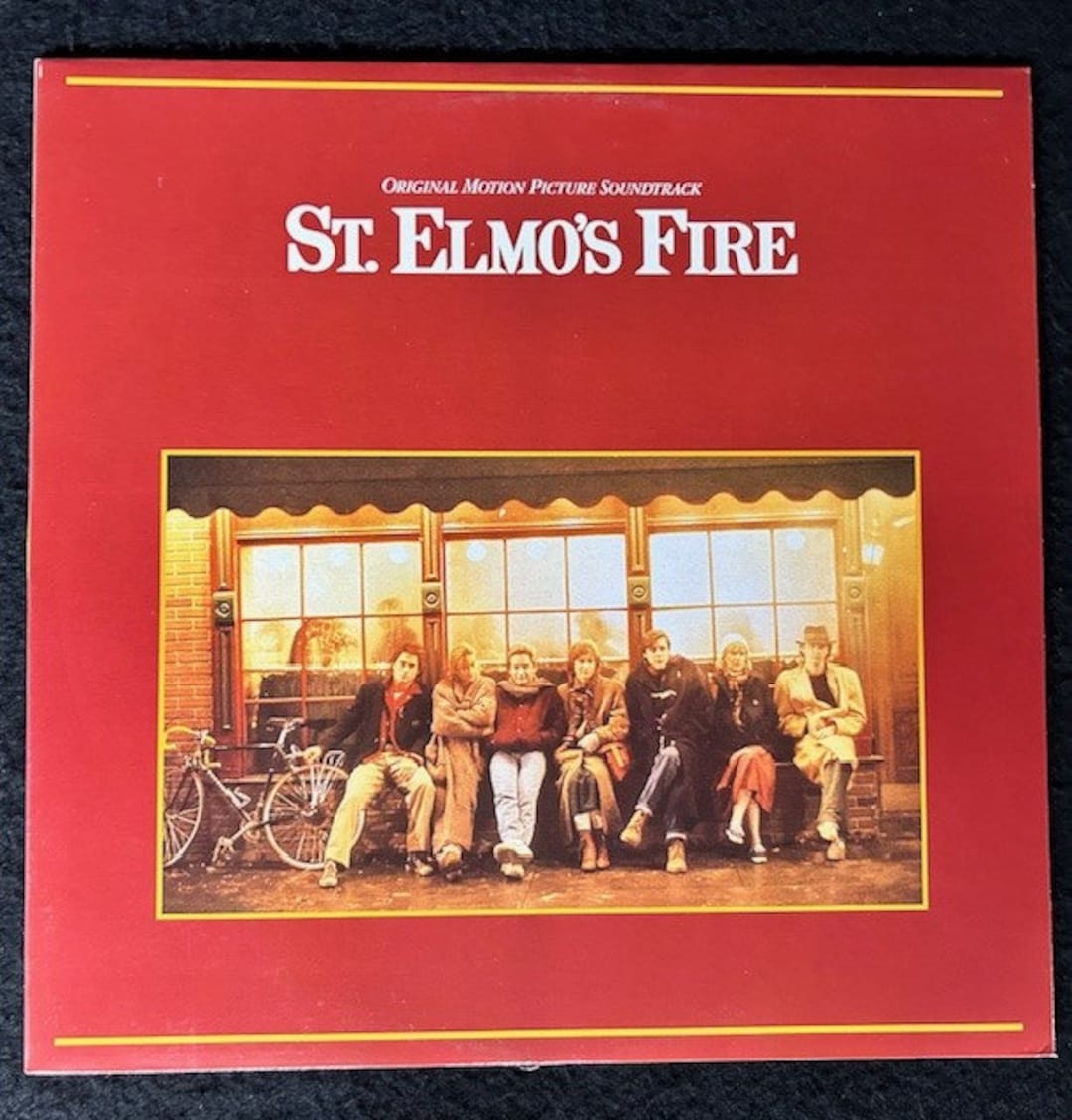 St. Elmo's Fire Original Motion Picture Soundtrack LP - Etsy