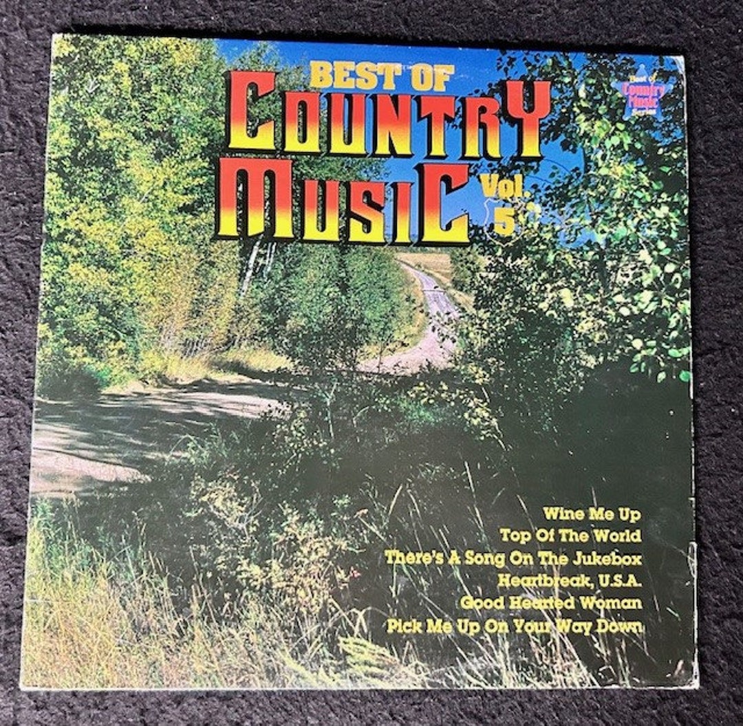 Various Vintage Country Compilation Vinyl Records - Etsy