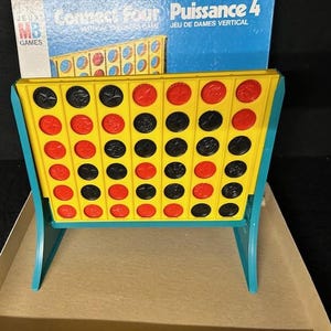 Connect Four by Milton Bradley Game - Etsy