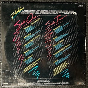 Flashdance Original Motion Picture Soundtrack - 1983 - Etsy