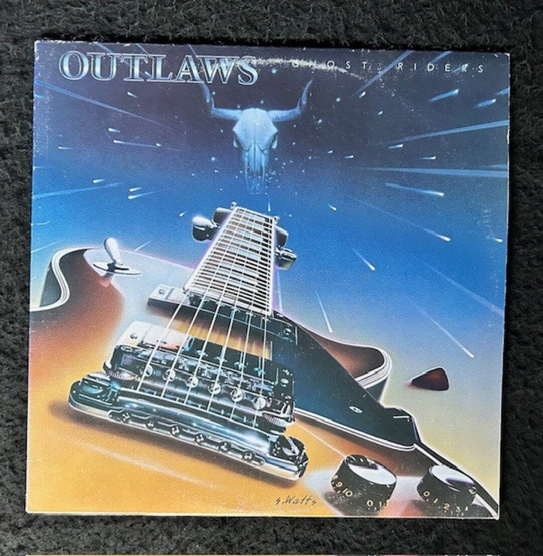 Outlaws - Ghost Riders 1980 Album - Etsy