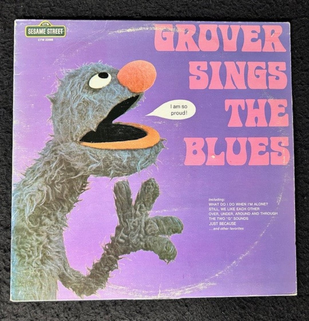 Assorted Sesame Street Vinyl Records - Etsy