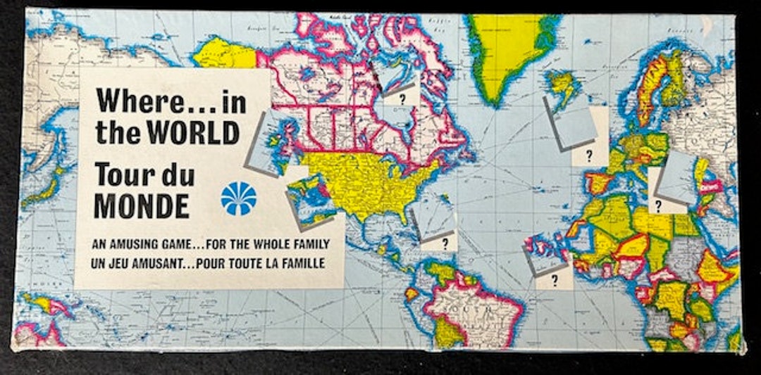 Where...in the World Board Game - Etsy