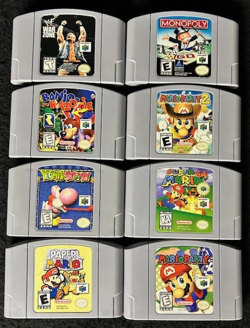Nintendo 64 and games for sale store