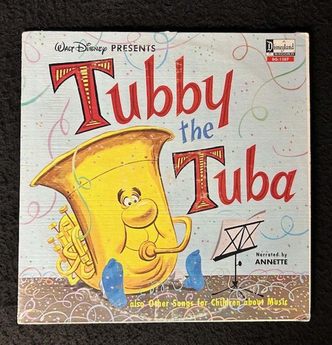 1963 Walt Disney Presents Tubby the Tuba LP - Etsy
