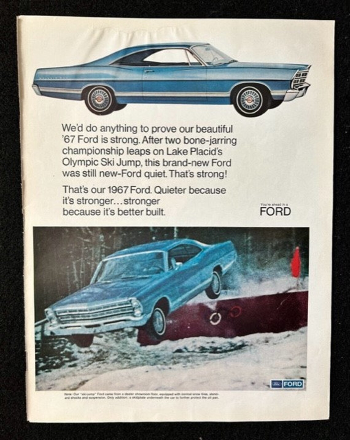 Assorted 1960's Ford Automobile Advertisements - Etsy