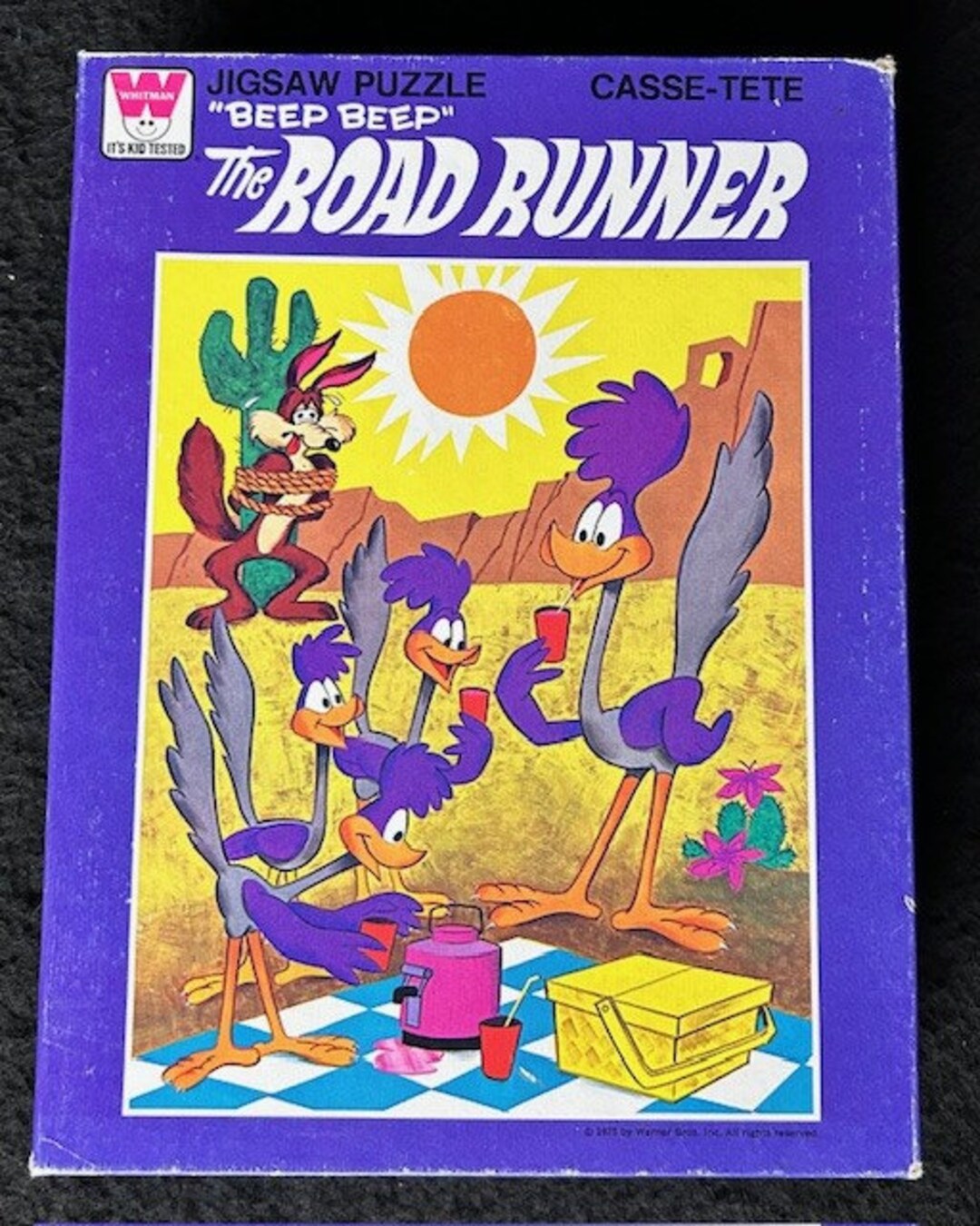 Vintage Whitman the Road Runner Jigsaw Puzzle - Etsy